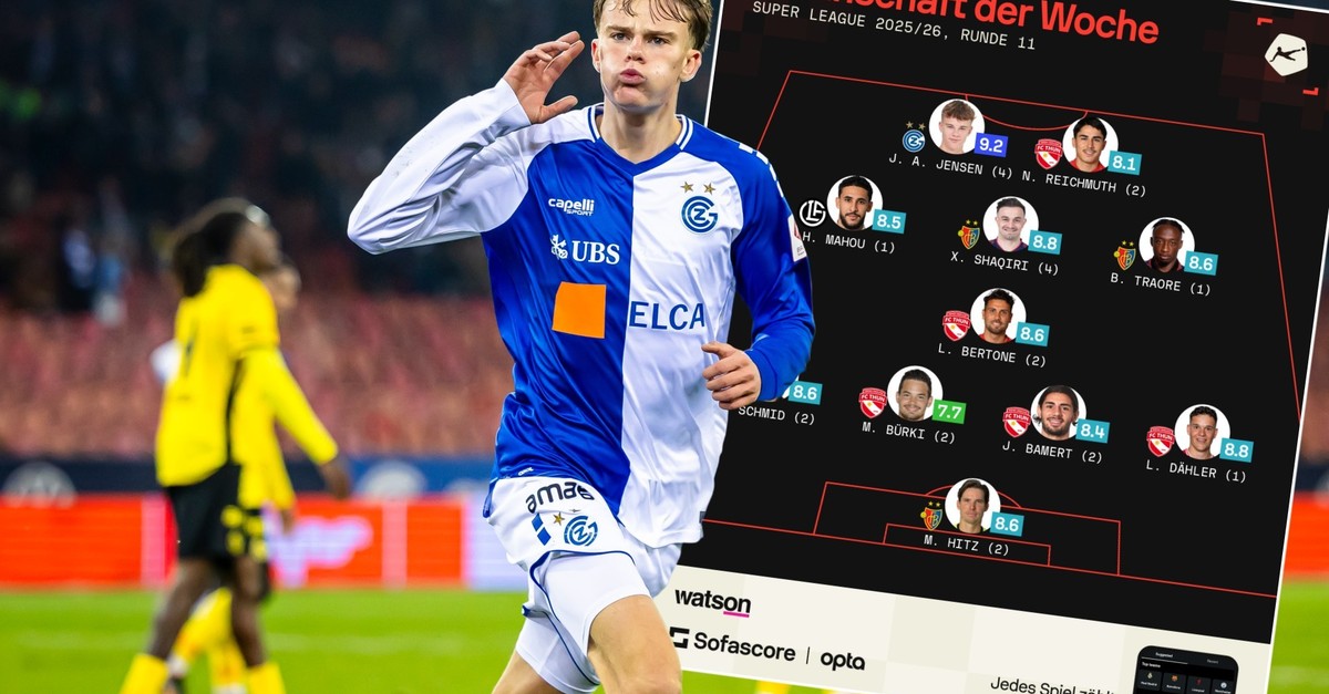 Super League Team der Runde: Asp Jensen ist der Beste