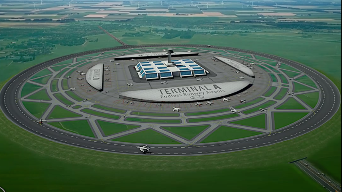 Der «Circular Runway» – wie ein Holländer zukünftige Flughäfen ...