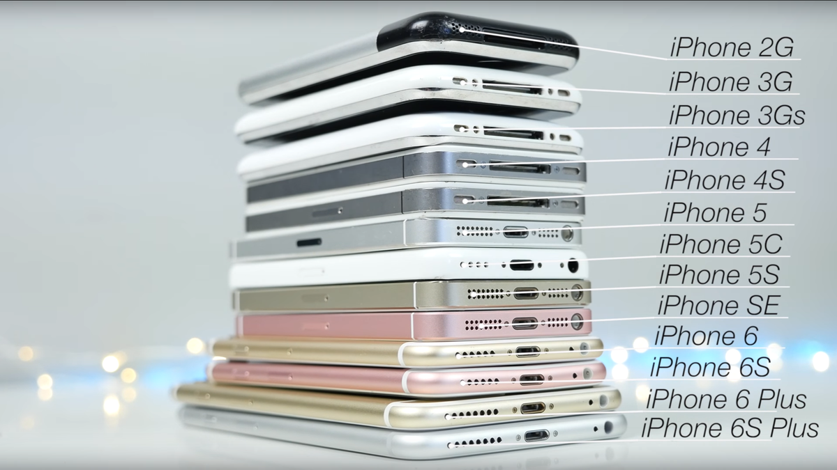 Vom ersten iPhone 2G bis zum neuen iPhone SE: Alle 13 iPhone-Modelle im ...