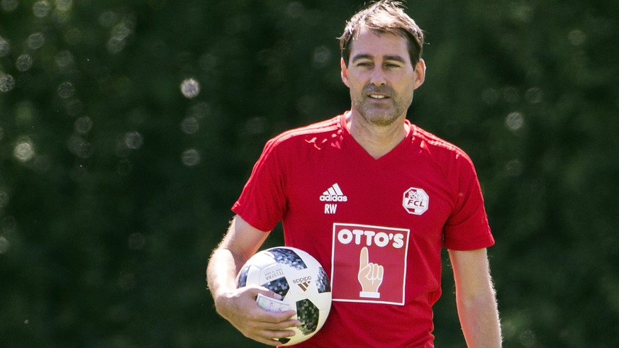 René Weiler spricht über seinen neuen Job beim FC Luzern