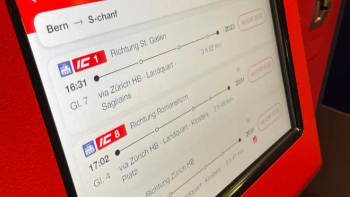 SBB: So sieht der neue Billetautomat aus
