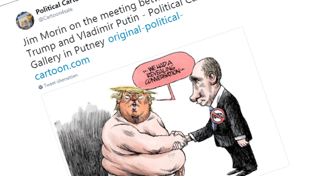 Die halbe Welt macht sich über Trump lustig