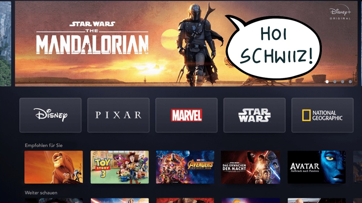 Disney Plus startet endlich in der Schweiz: Diese Filme und Serien gibts