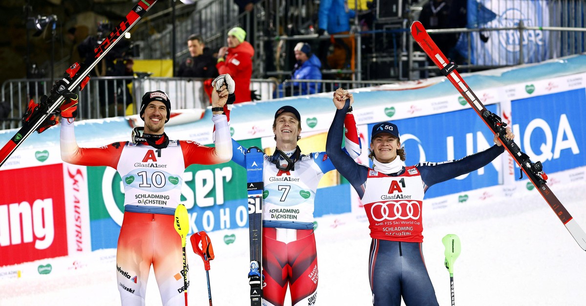 Rang 2 für Ramon Zenhäusern in Schladming, Meillard Fünfter – Noël siegt