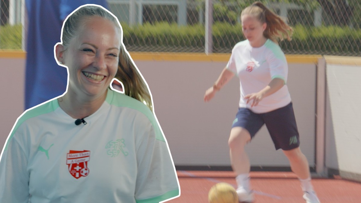 Sandra spielt für die Schweiz am Homeless World Cup in Südkorea