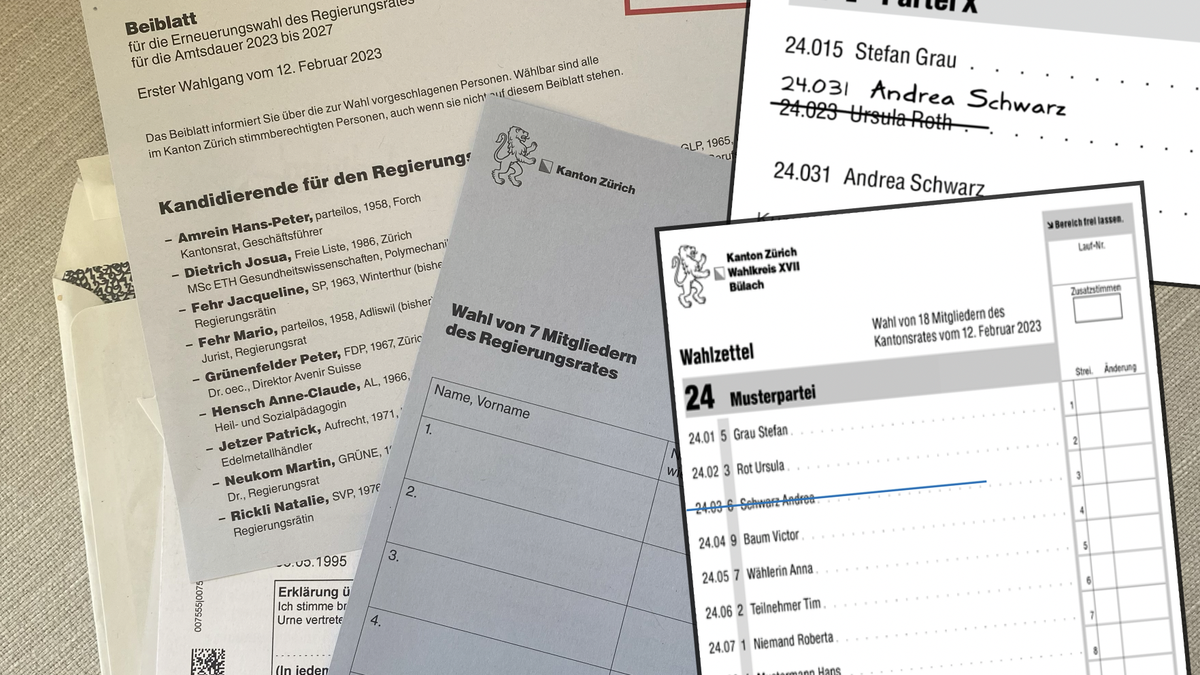 Wahlen Zürich 2023: Die Kantons- und Regierungsratswahlen in 9 Punkten