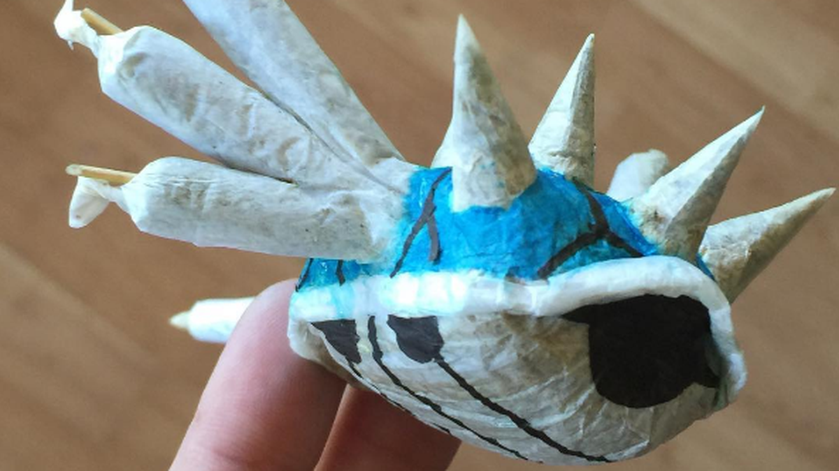 Dieser Typ verdient sein Geld mit kreativem Joint-Rollen