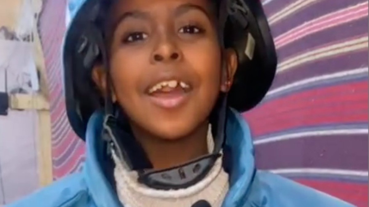 Lama Jamous: 9-Jährige berichtet als Kriegsreporterin aus Gaza