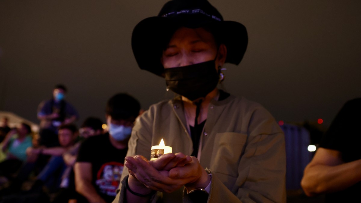 Viel Polizei zu 35 Jahren Tian'anmen-Massaker – Gedenken in Taiwan