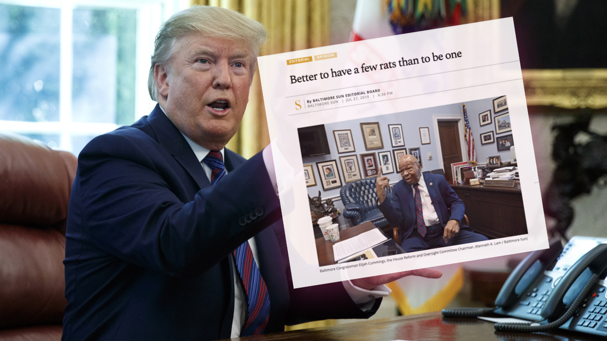 US-Zeitung «Baltimore Sun» bezeichnet Donald Trump als Ratte